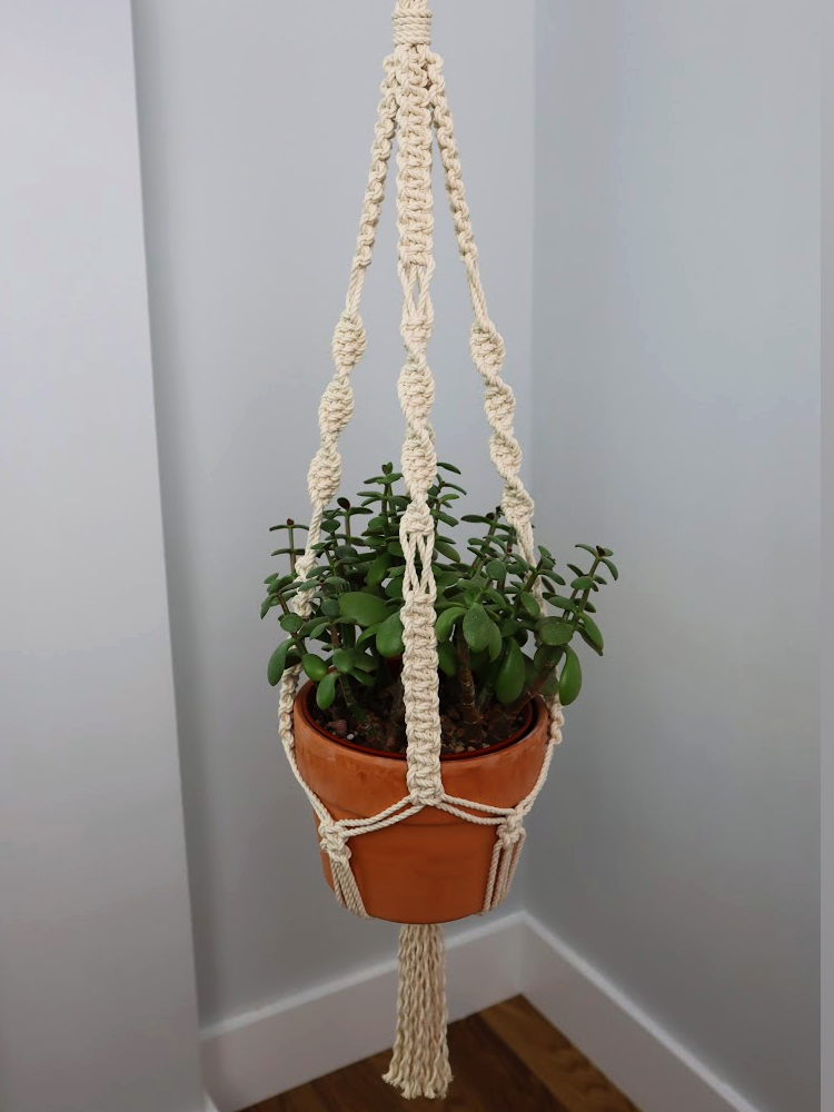 Classic Macrame Plant Hanger PDF Pattern – Marching North